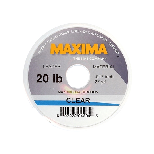 Maxima Clear Leader and Tippet Material