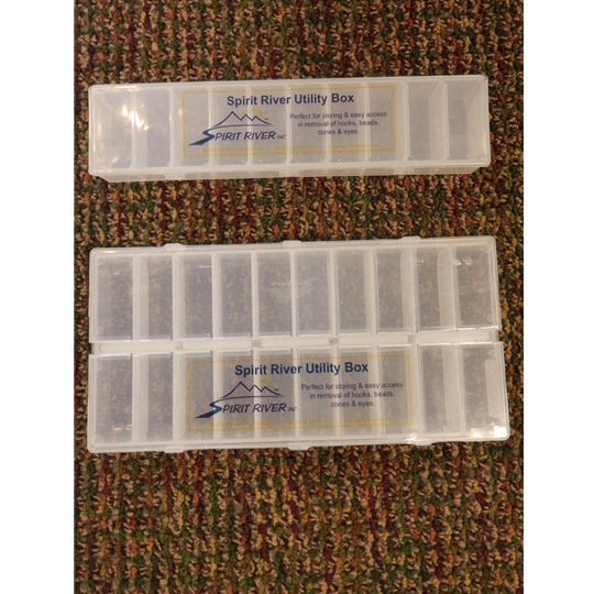 Hareline Dubbin Pro 10 and Pro 20 Hook Boxes